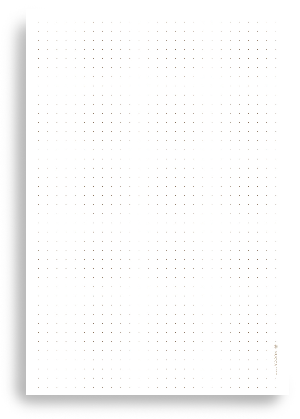 Full Dotted - Mucca Paper