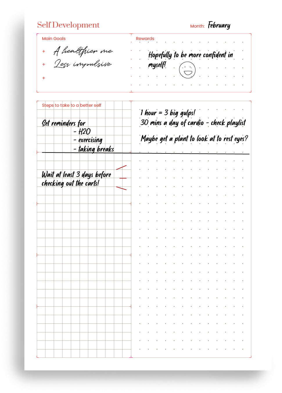 Self-Development - Mucca Paper