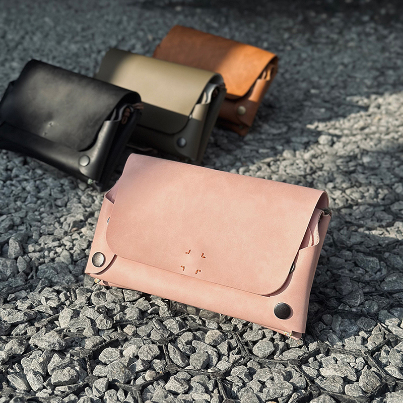 The Notebook Sling - Peach - Mucca Paper